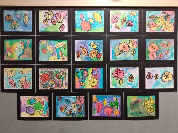 October and November Art Docent Projects - Carnation Elementary PTSA